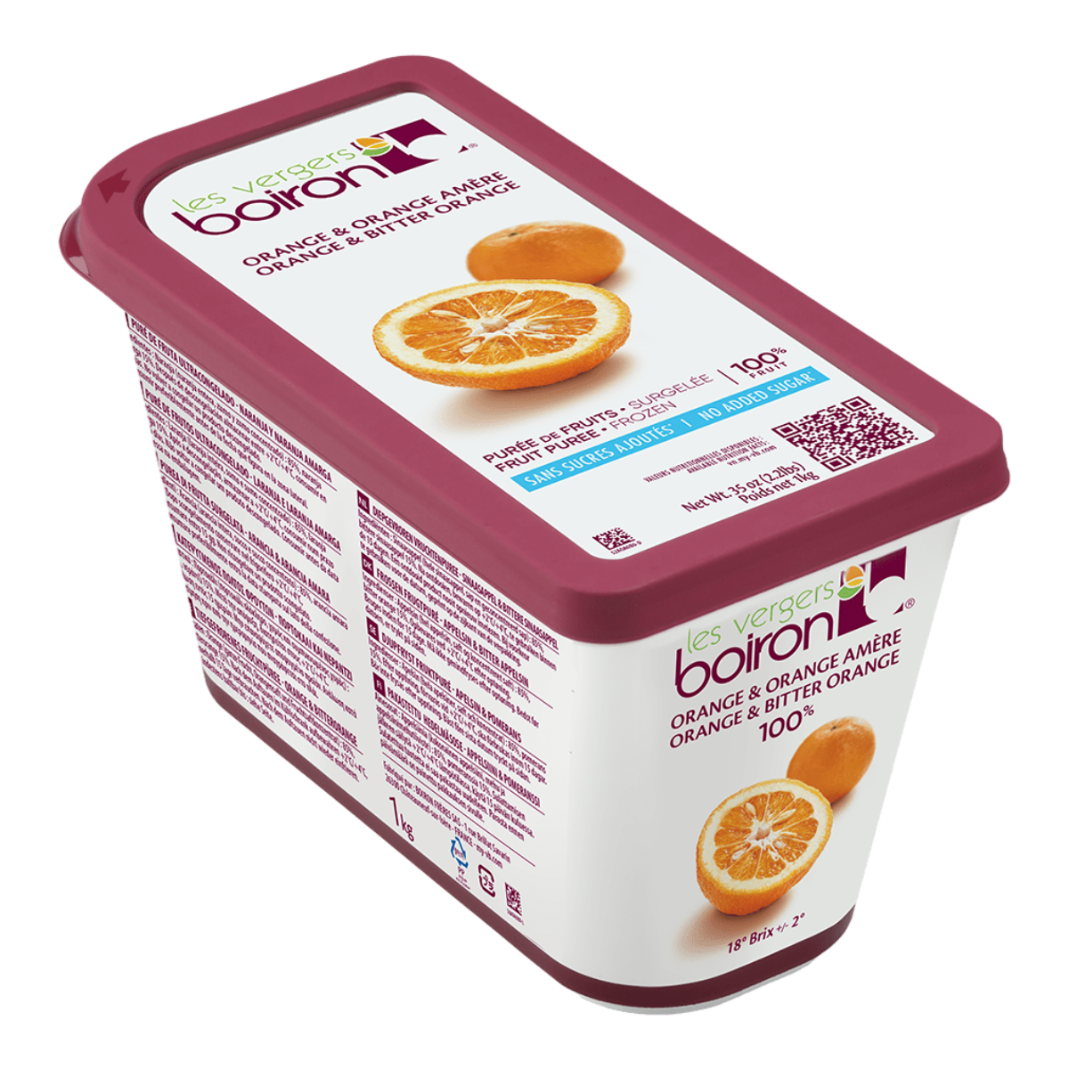 Boiron Orange & Bitter Orange Frozen Puree – Konrads Specialty Foods ...