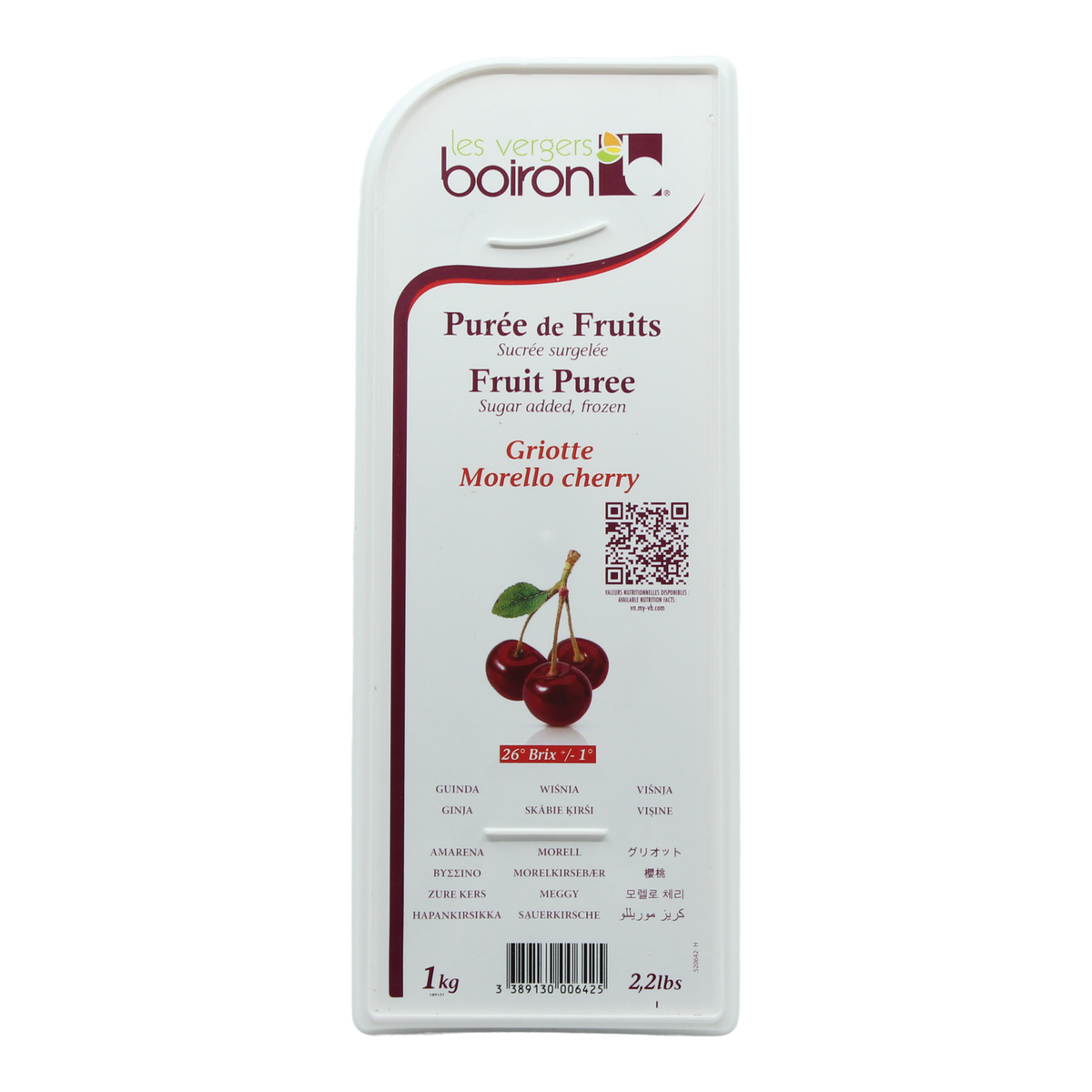 Boiron Morello Cherry Frozen Puree – Konrads Specialty Foods & Ingredients